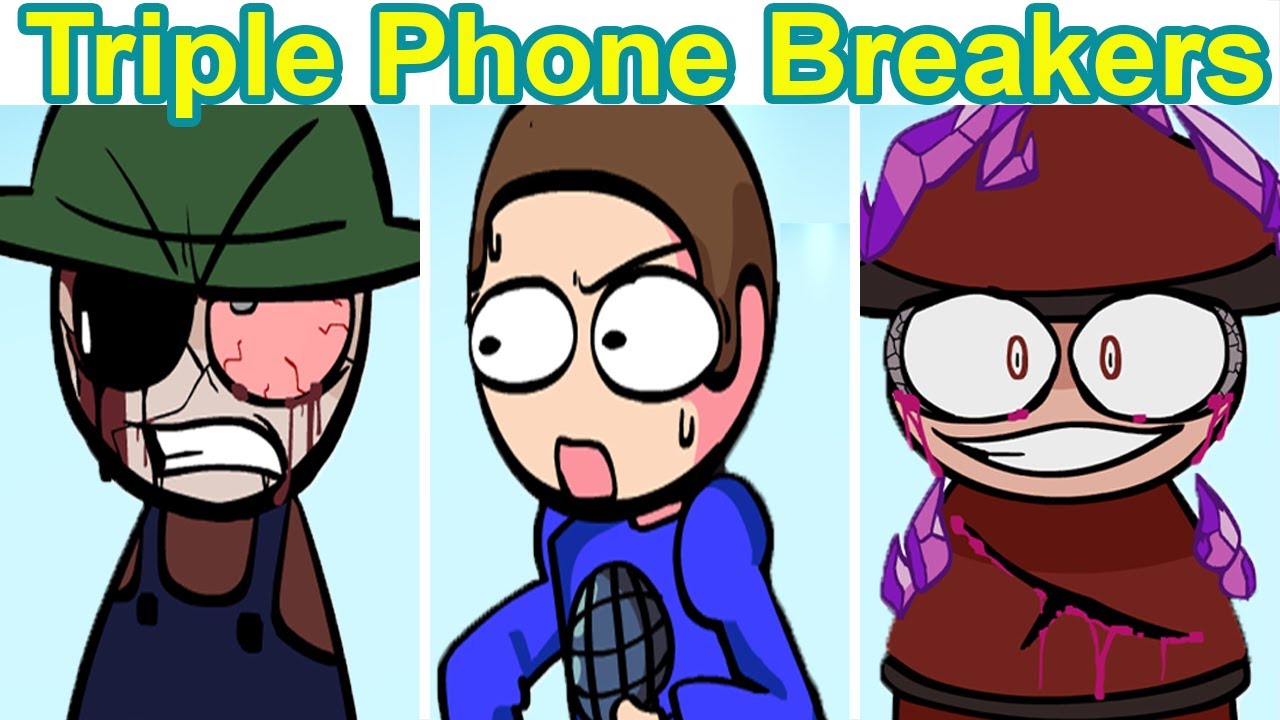 Friday Night Funkin - Triple Phone Breakers (Dave and Bambi) (FNF MOD ... Friday Night Funkin - Triple Phone Breakers (Dave and Bambi) (FNF MOD ...