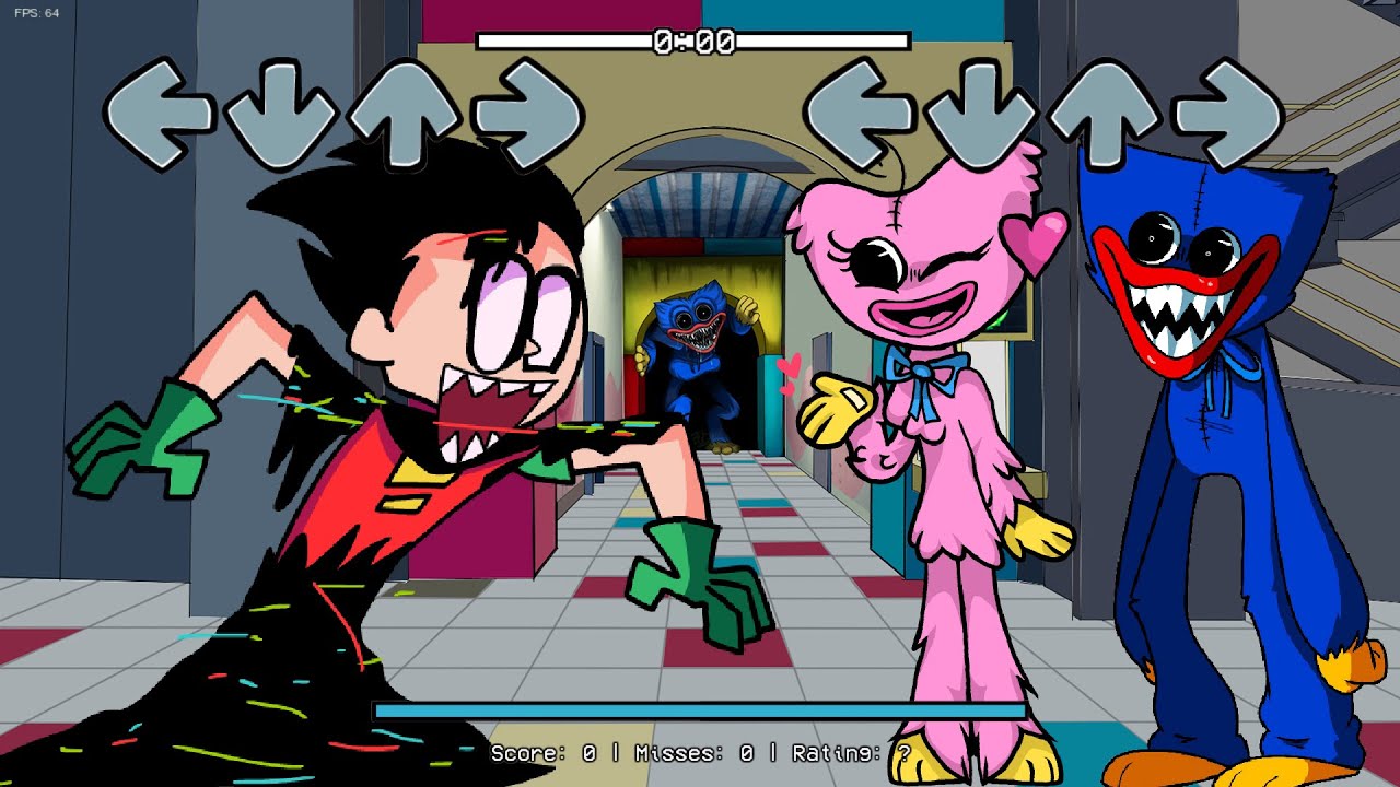 Kissy Missy Vs Corrupted Robin New Characters Playtime Fnf Teen