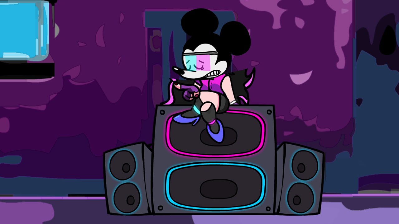 NEO Girlfriend x NEO Mickey Mouse Sings Happy (FNF Happy but NEO GF ...