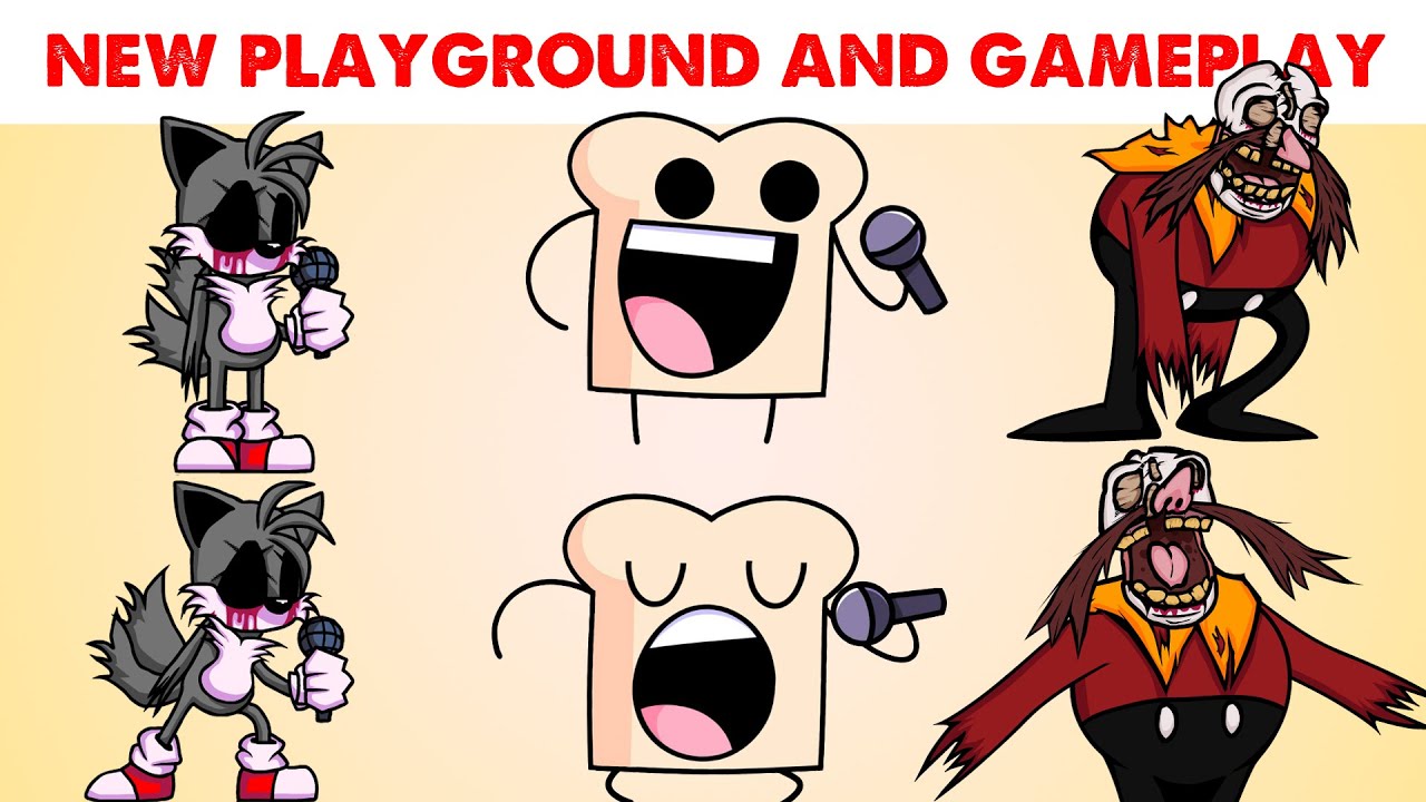Fnf Character Test Gameplay Vs Playground Tail Exe Eggman Bread