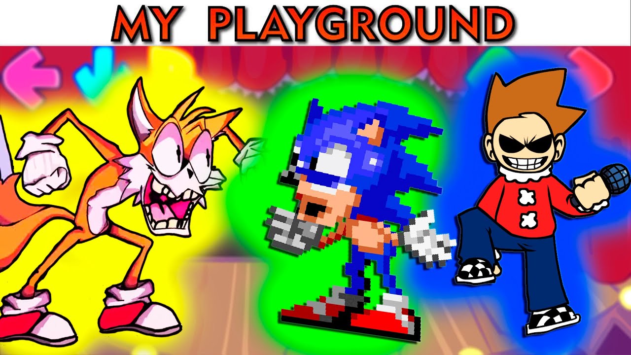 Fnf Character Test Gameplay Vs Playground Sonic Tails New World